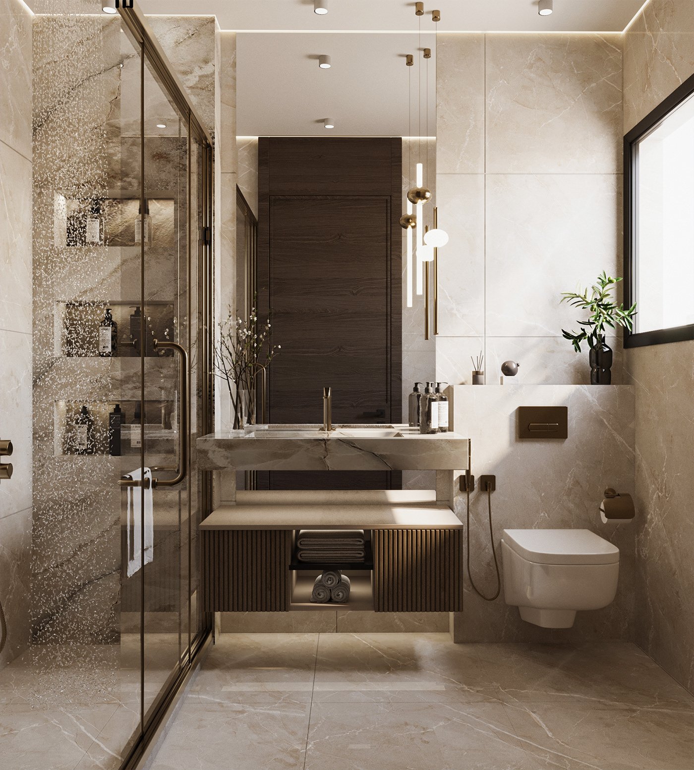 MASTER BATHROOM – EL PATIO – Elite interiors